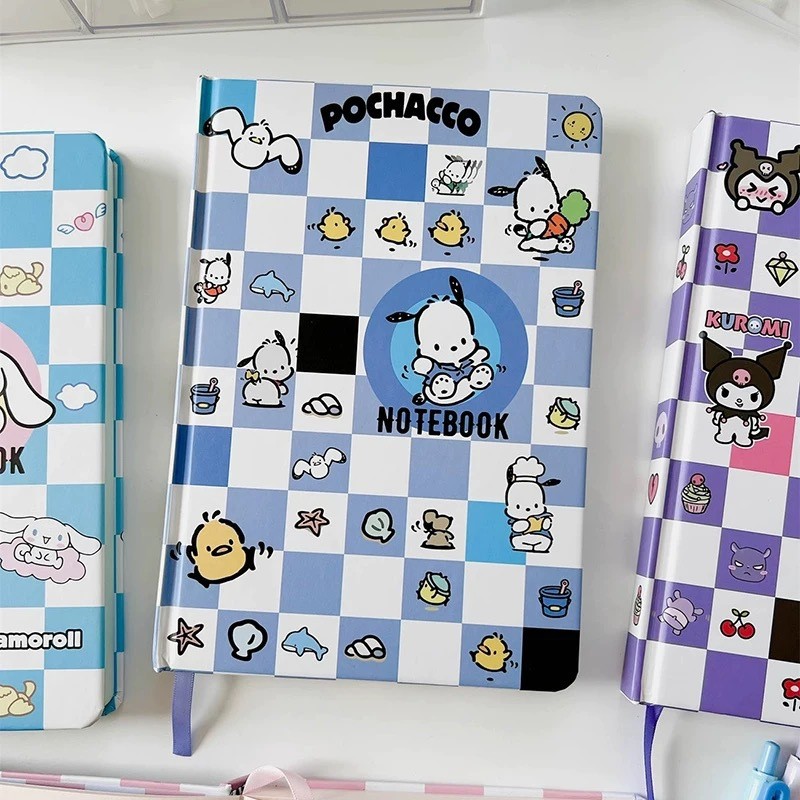 Cute Sanrio a5 Notebook Cinnamon Dog Notepad Color Page Girl Heart ...