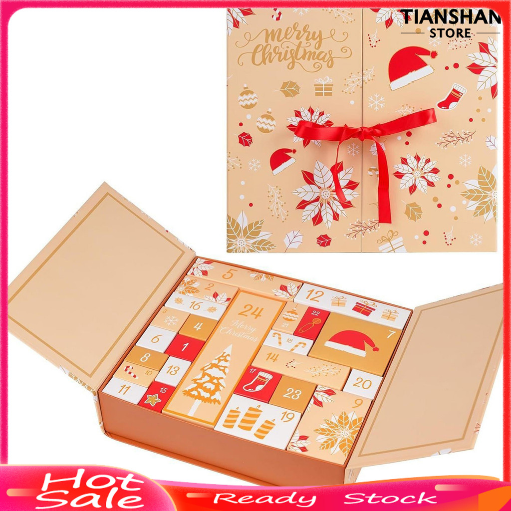 [TTS] Empty Advent Calendar 2024 Fillable DIY Christmas Countdown Box ...