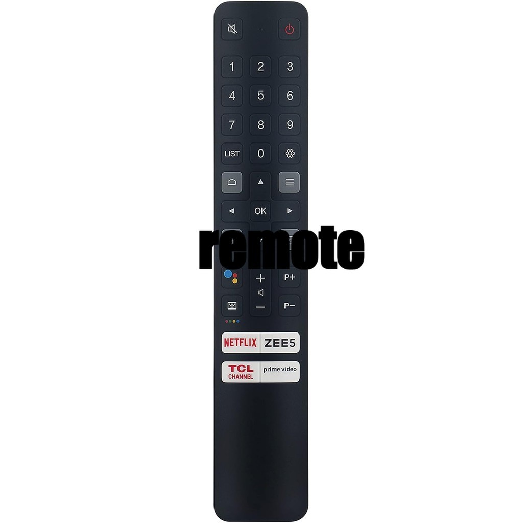 RC901V Replaced Voice Remote fit for TCL 4K Smart Android TV 50P615 ...