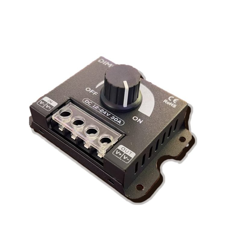Led DIMMER Light Strip Brightness Controller Adjustment DIMMER Knob ...