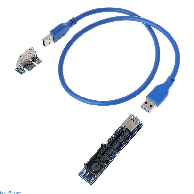 beste Add On Card PCI for Express USB 3 0 Adapter Raiser Extender PCIE ...