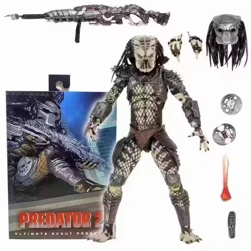 18cm NECA Predator 2 Ultimate Scout Predator Action Figure | Shopee ...