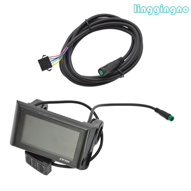 RR SW900 LCD EBike Display 36V 48V Universal Speed Meter Waterproof Connector | Shopee Malaysia