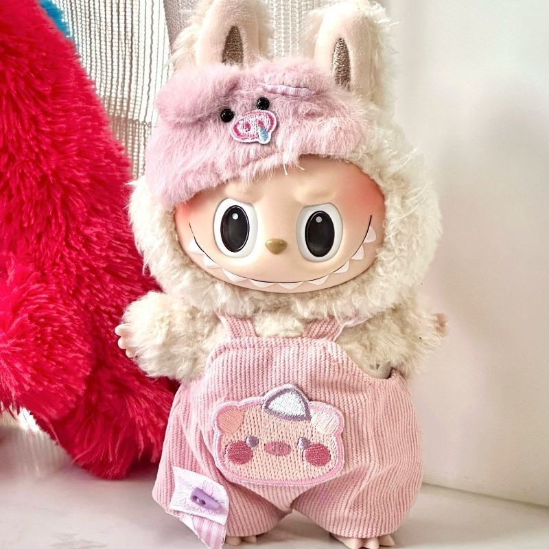 [Labubu Plush Doll Series] Original Labubu Doll Clothes 15cm Cute Baby ...