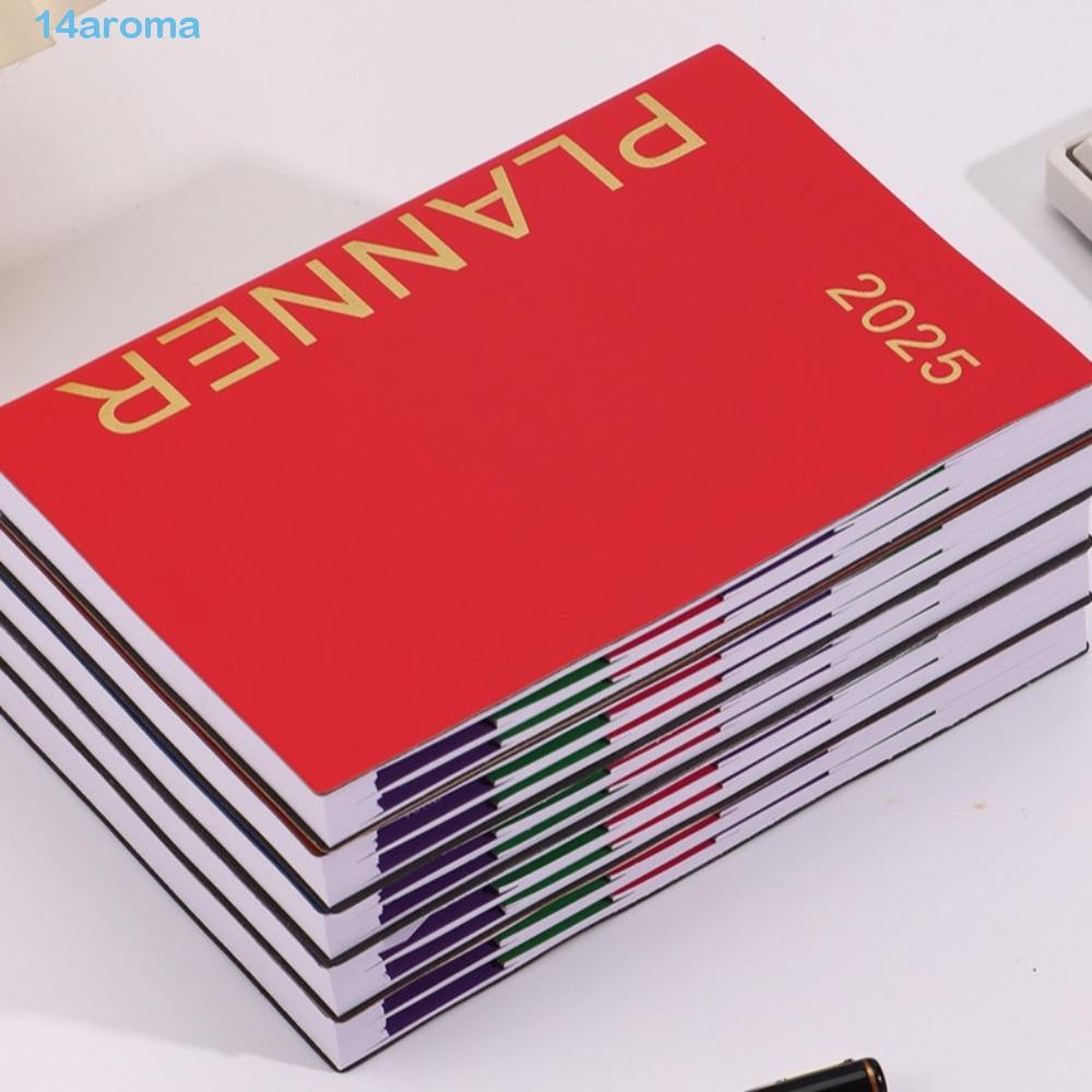 AROMA 2025 Schedule Planner Notepad, Index Design 12 Months Efficiency ...