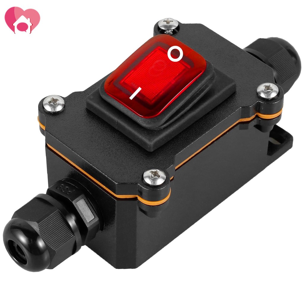 Inline Cord Switch 30A 220V IP65 Waterproof Power Cord Toggle Switch ...