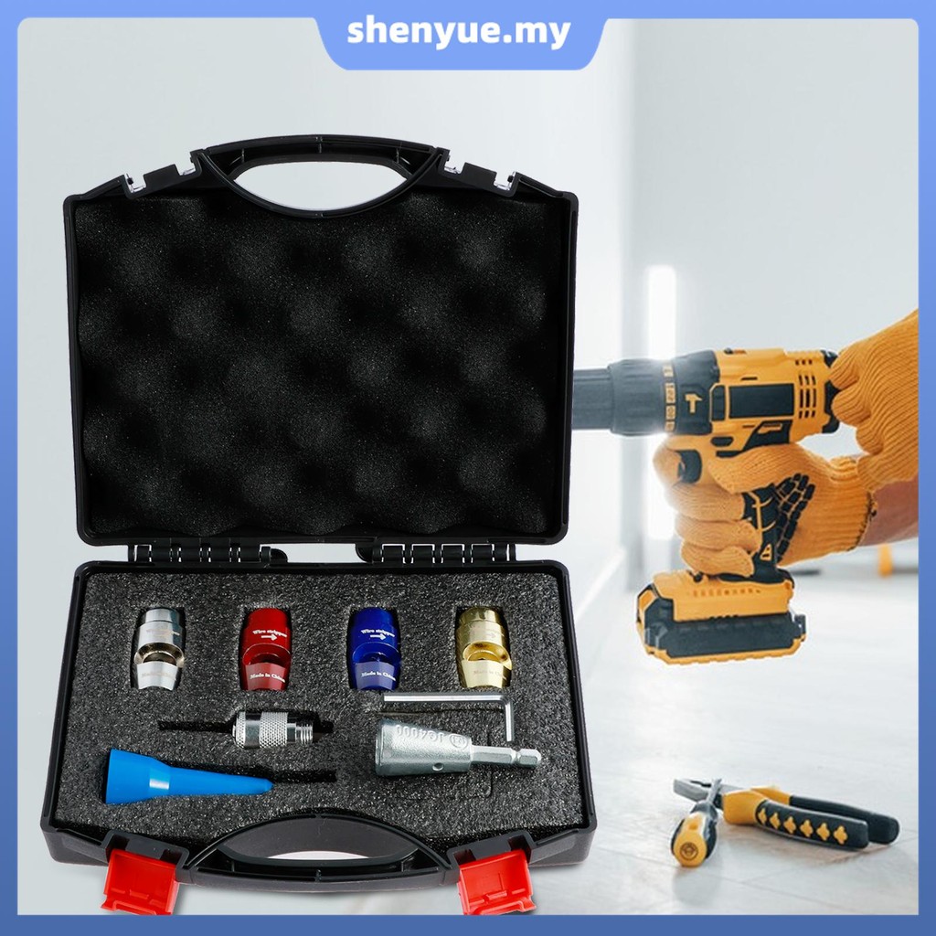 Wire Stripping and Twisting Tool Set Adjustable Cable Peeler Tool Wire ...