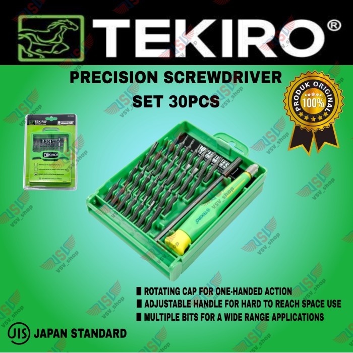 Tekiro Precision Screwdriver Set 30Pcs Precision Screwdriver Laptop ...
