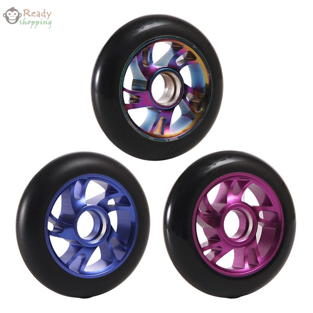 High Performance 100mm Stunt Scooter Wheels with Aluminum Alloy Design ...
