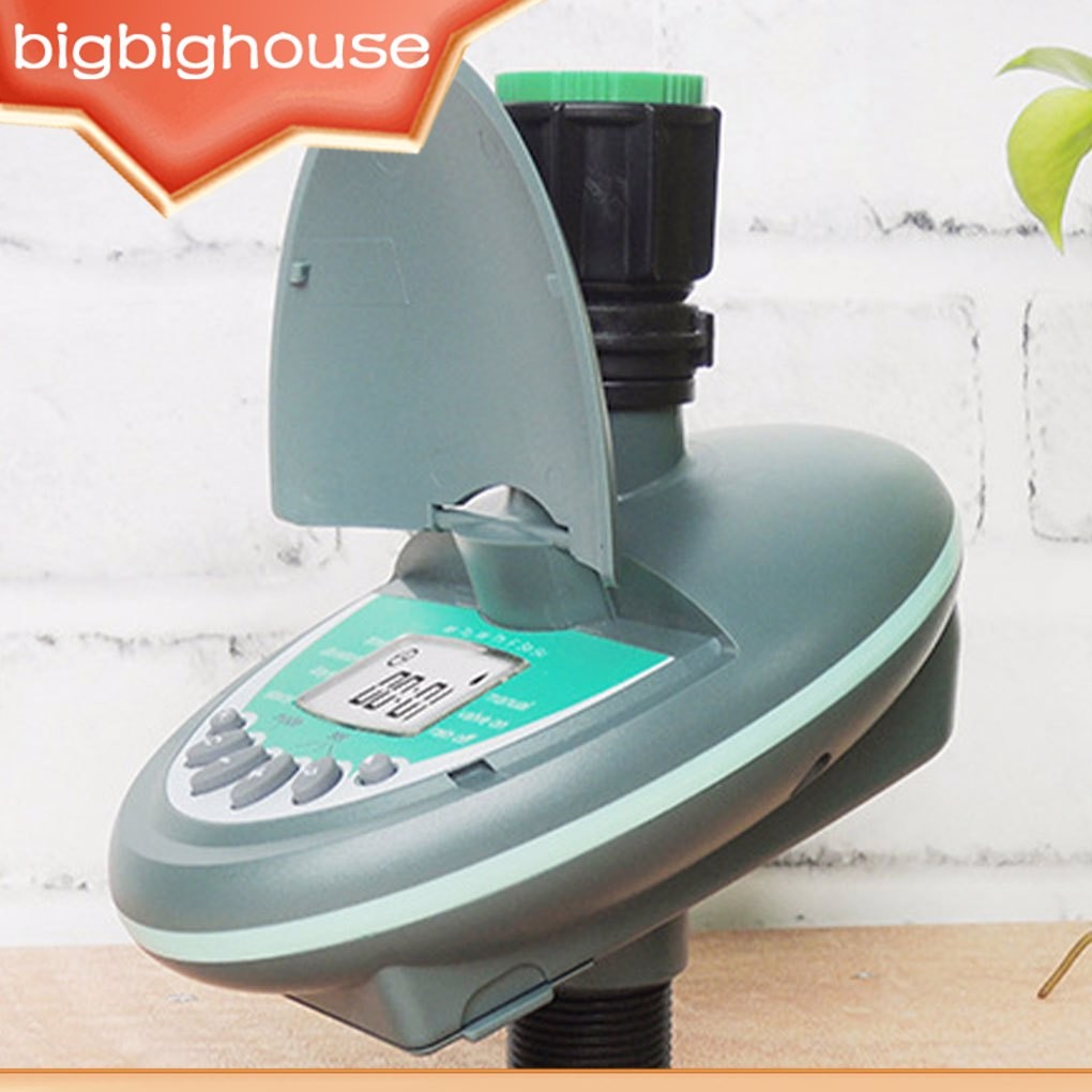 Sprinkler Timer with Large Screen Display Controller Yards Greenhouse ...