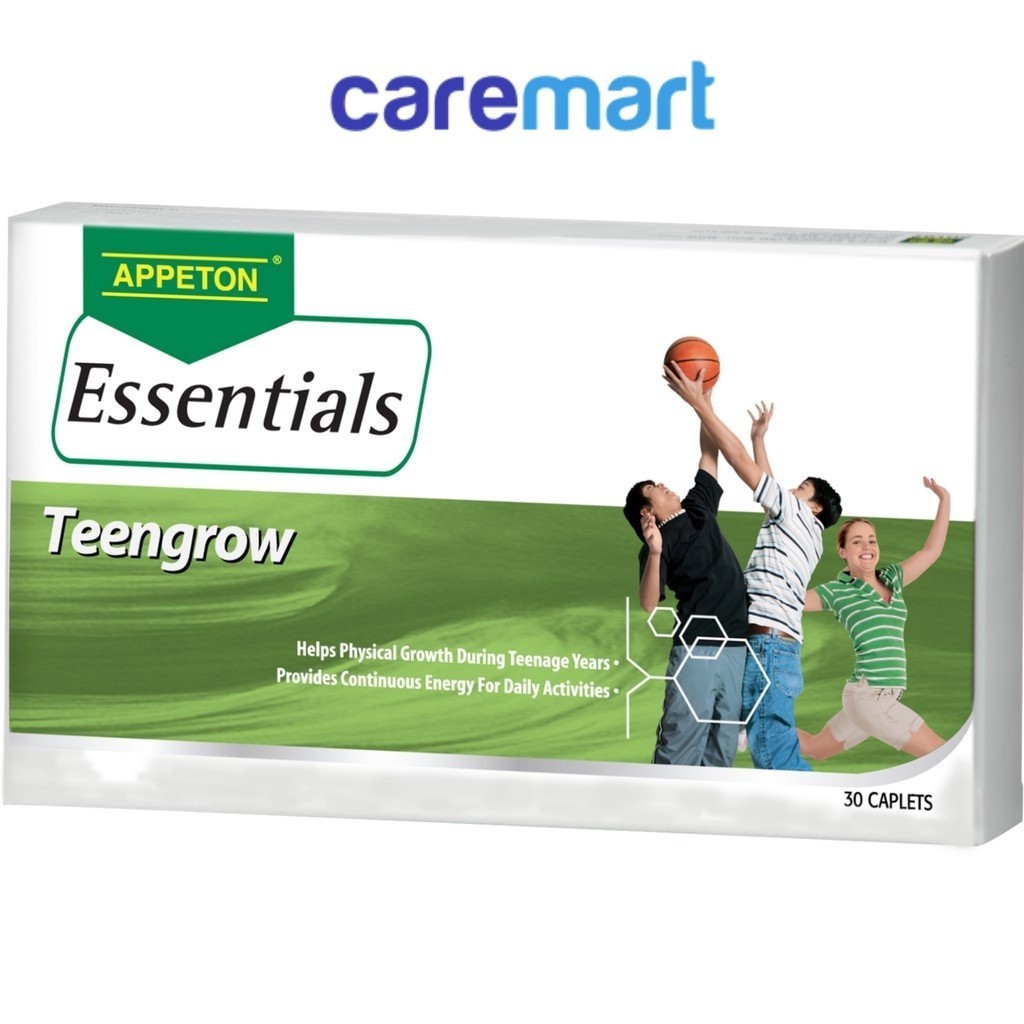 APPETON ESSENTIALS TEENGROW 30 CAPLETS (EXP: 03/2025) | Shopee Malaysia