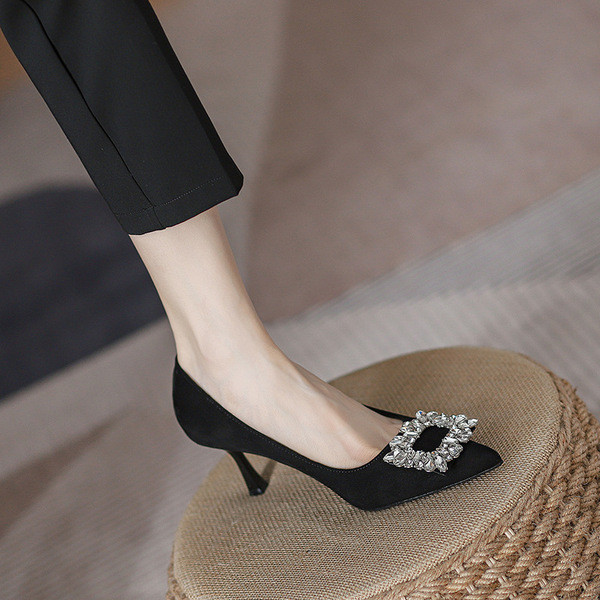 bridal shoes bridal heels heels for wedding 9833-2 Jangan letih kaki ...