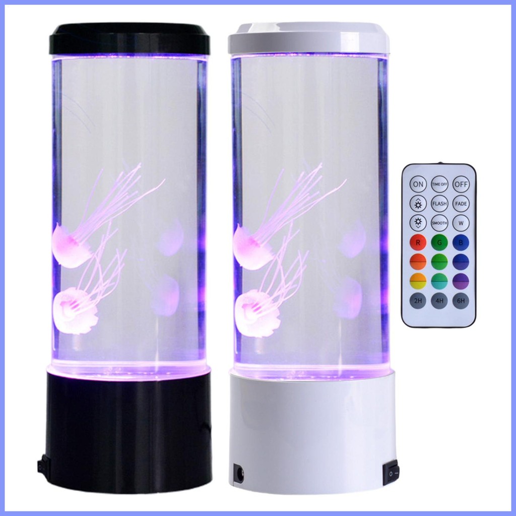 LED Jellyfish Light Decorative Jellyfish Night Light LED Jellyfish Lamp ...