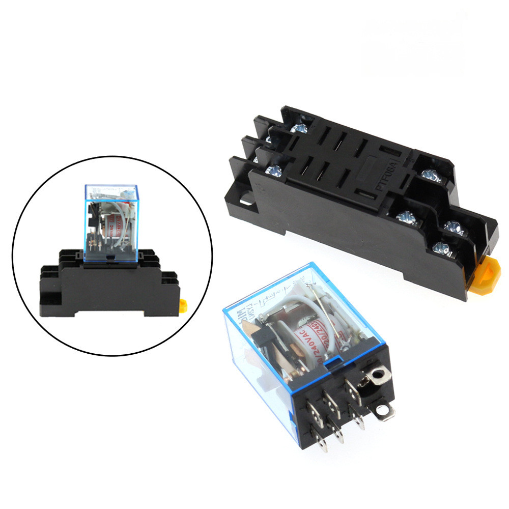 LY2NJ 220V 24V 12V relay coil LY2N-J relay 10A AC 220V Coil Power Relay ...