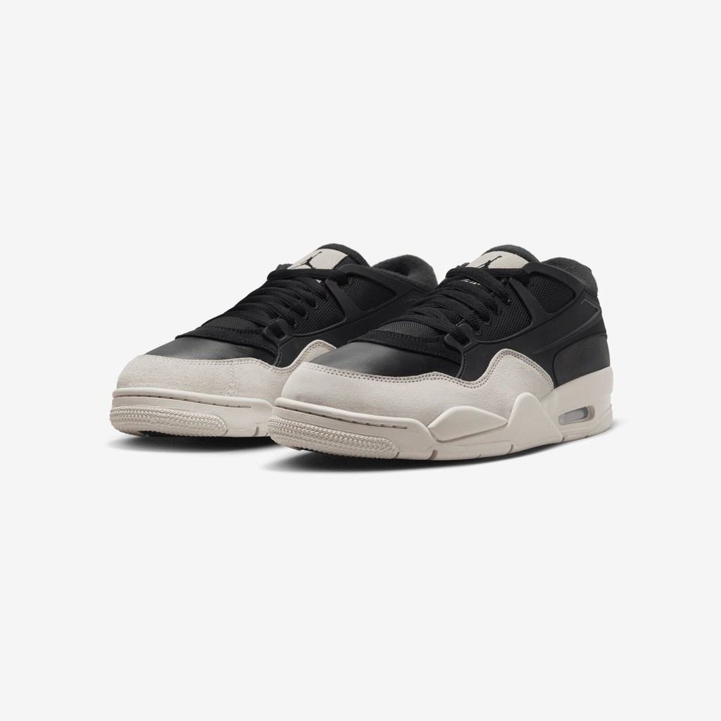 New FQ7939-001 Nike Air Jordan 4 RM Black Dark Grey Light Bone (Men's ...