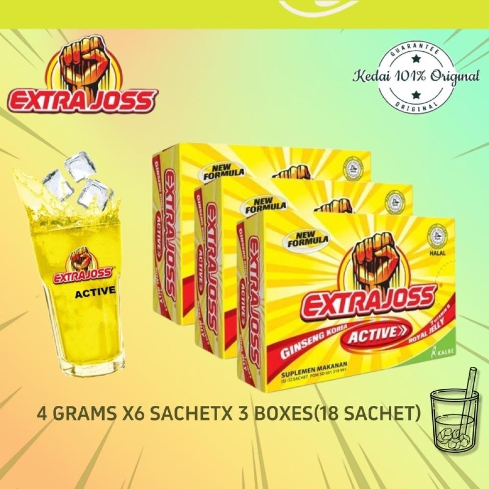 (Combo Set) Extra Joss Energy Drink 1 Outer (10box) | Shopee Malaysia