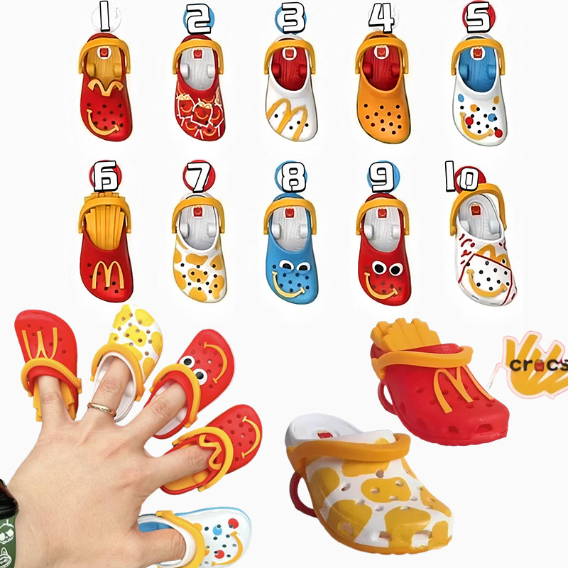 Key Ring Mcdonald's Crocs for Kids Surprise Gift Mini Crocs Backpack ...