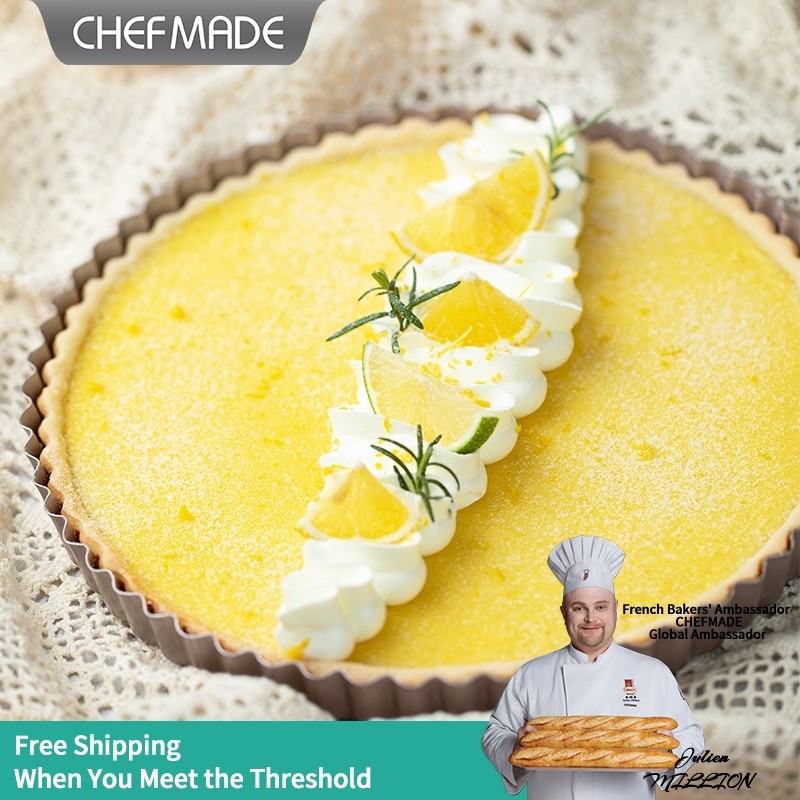 [CHEFMADE.os] Non-stick Loose Bottom Quiche Pan Pie Tart Mould ...