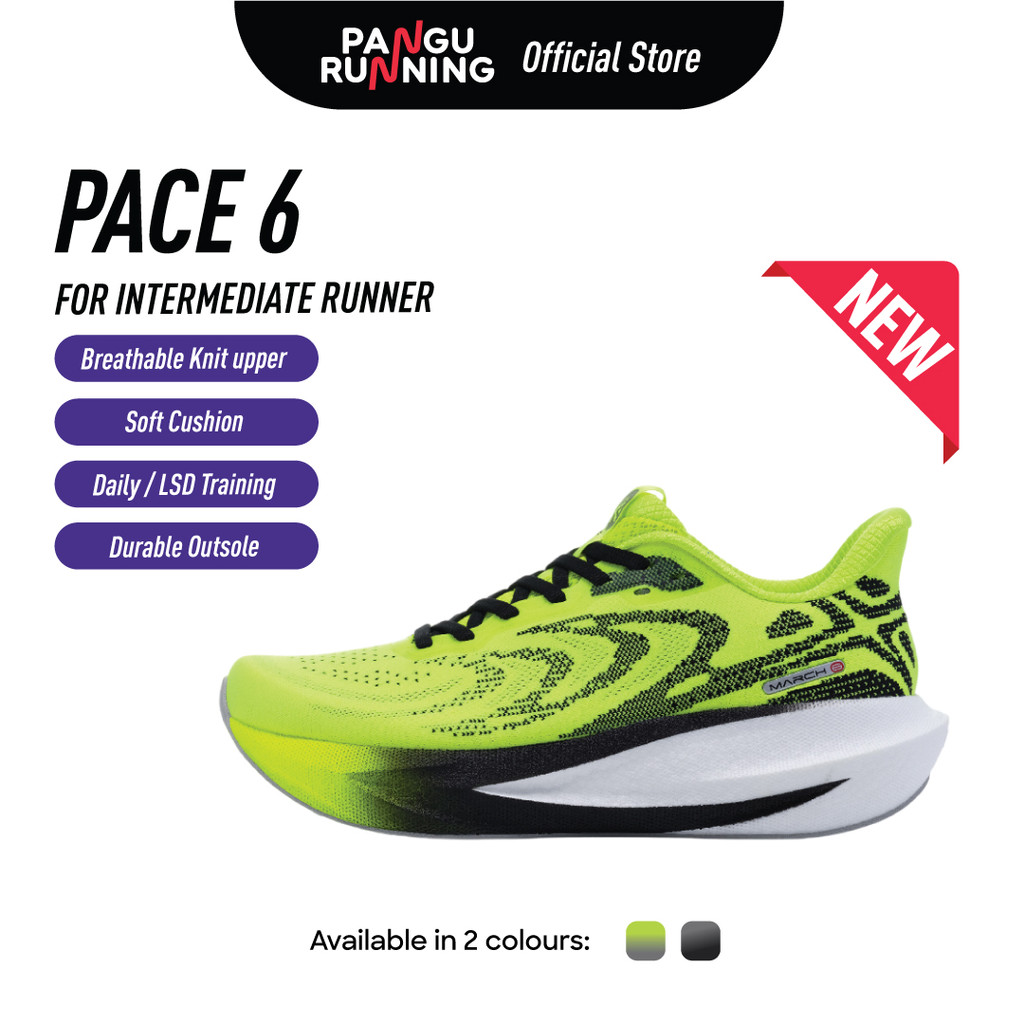 【NEW LAUNCH】BMAI Pace 6 Cushioning Running Shoes Daily And Long ...