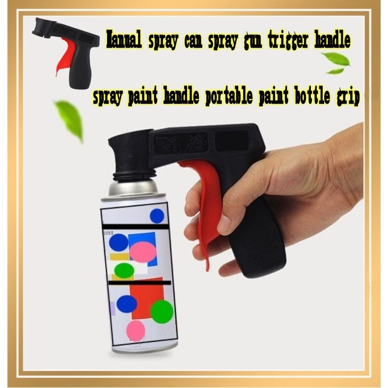 Special spray gun for manual paint spraying Assisted manual spray can ...