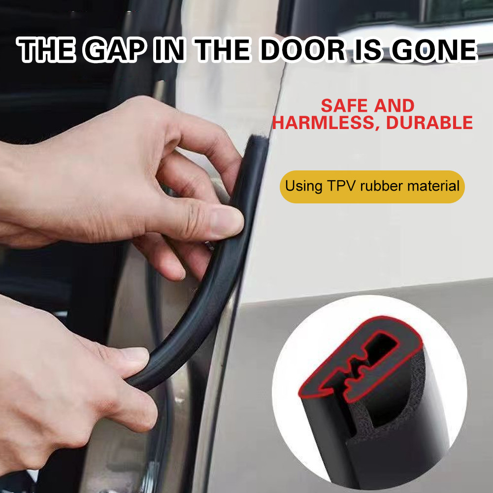 2M Car Door Rubber Seal Strip/Edge Protector/B Pillar Soundproof Strip ...