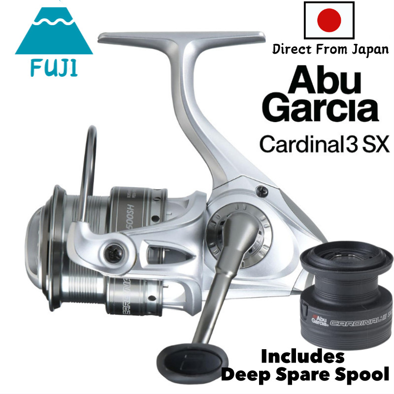Abu Garcia CARDINAL III SX Series Spinning Reel with Extra Spool ...