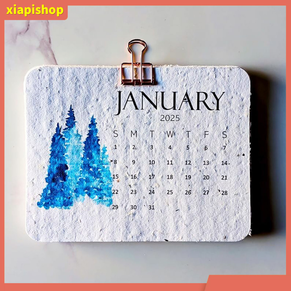 XPS Grow Your Own Calendar Plantable Calendar 2025 Plant Calendar with ...
