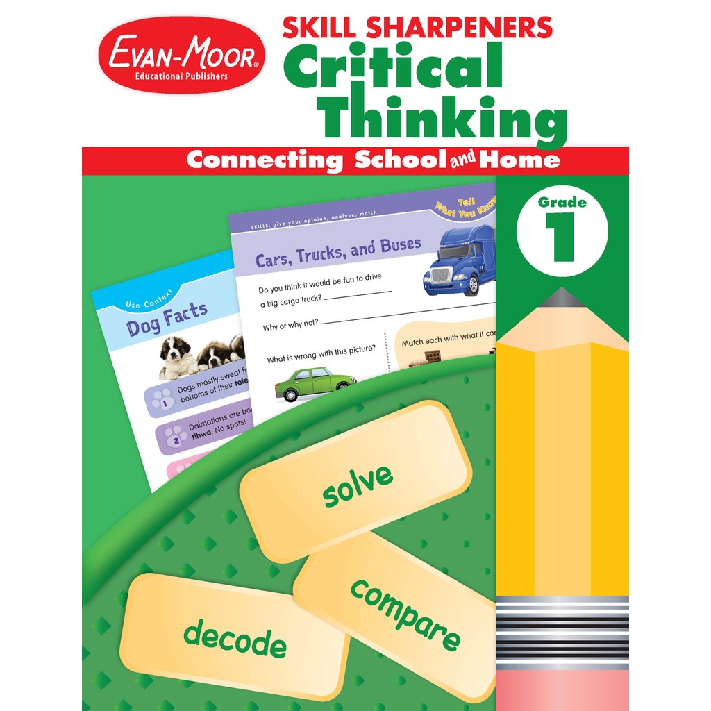Skill Sharpeners Critical Thinking, Grade 1/Evan-Moor Educational Publishers [Sanmin Online ...