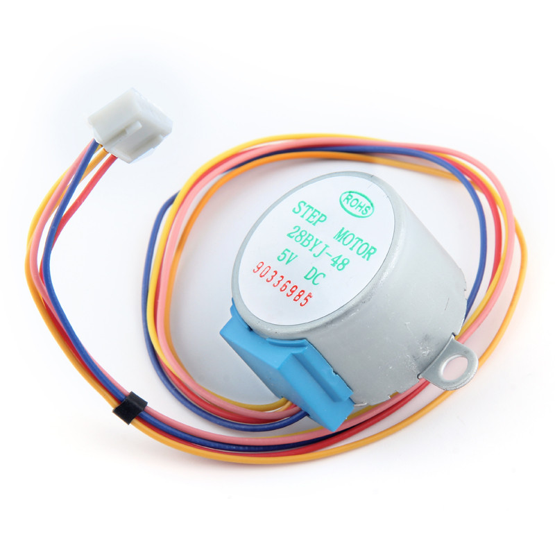 5v Stepper Motor 4 Phase 5 Wire Stepper Motor Gear Motor 28BYJ-48-5V ...