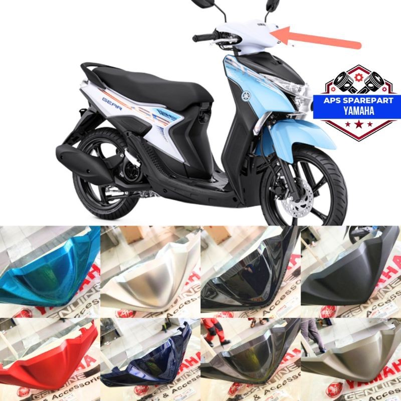 Original full-blooded head cover head mio gear 125 gear125 code B3W ...