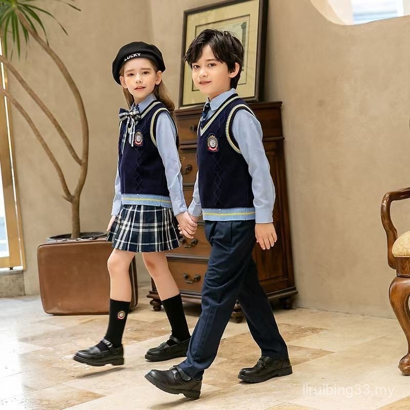 Elementary School Students School Uniform Suit Kindergarten Uniform ...