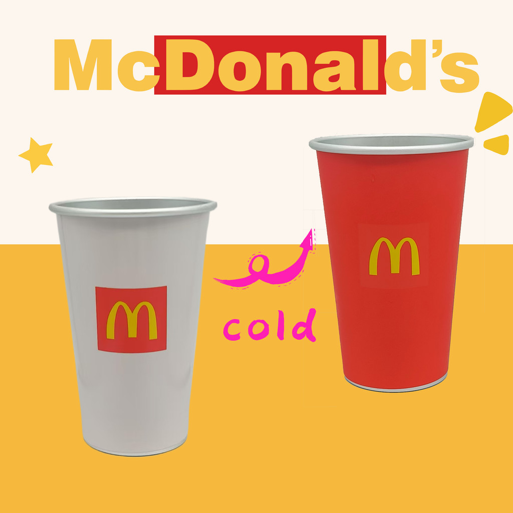 McDonald Cup Color changing in Cold ,Coke Tumbler Cola Cup Cawan tukar ...