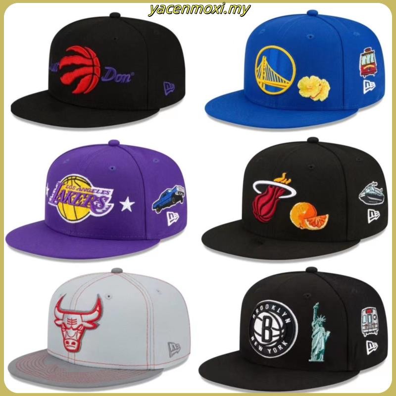 James Los Angeles Lakers Basketball New Era Black NBA Team Cap MLB ...