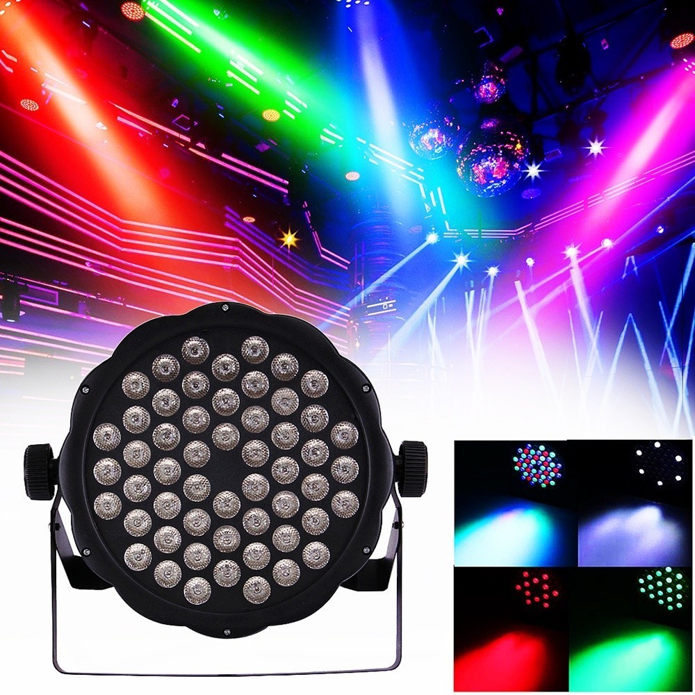 Ready StockSound/DMX512 72W RGB LED PAR CAN Stage Effect Lights Lampu ...