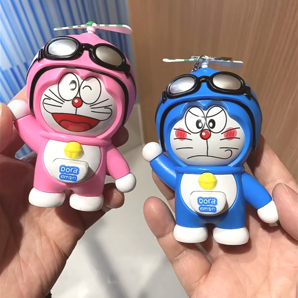 Doraemon Face Changing Toy Cute Shin Chan Face Charging Doll Keychain Friend Gift | Shopee Malaysia