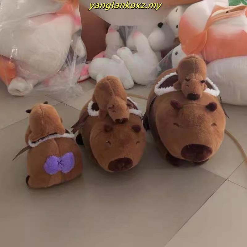 HOT!!! 3040cm Capybara Plush Toy Cute Capibara Plushie Toy Anak Patung ...