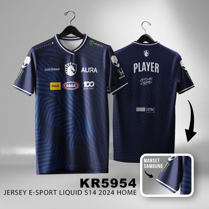 Aura LIQUID MPL Seasson 13 ESPORT 2024 2025 Mobile Legend Jersey ...