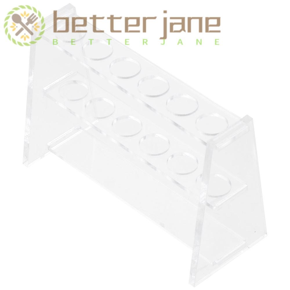 BETTER-JANE Acrylic Test Tube Holder, 6 Well 16mm Centrifuge Tubes Rack ...