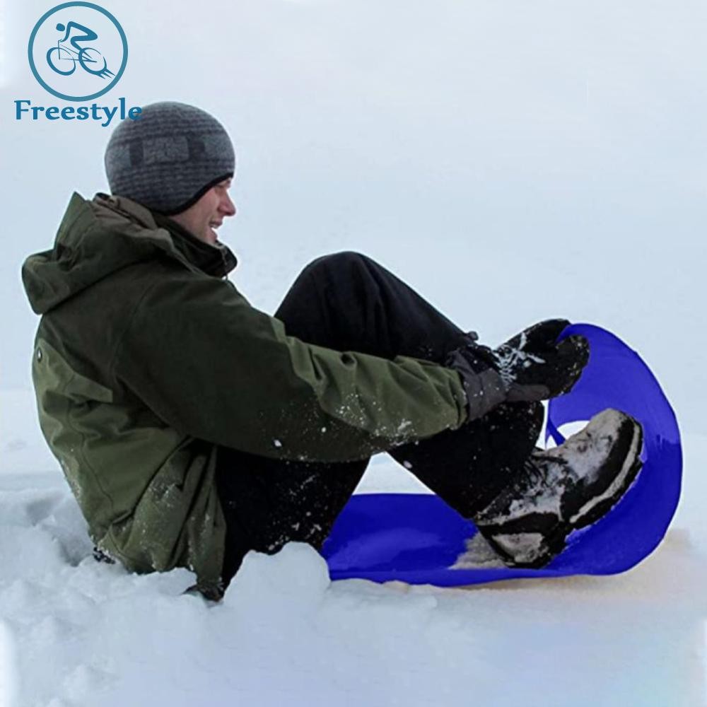 Roll Up Snow Sled Foldable Snowboard Portable Grass Sand Sled for ...