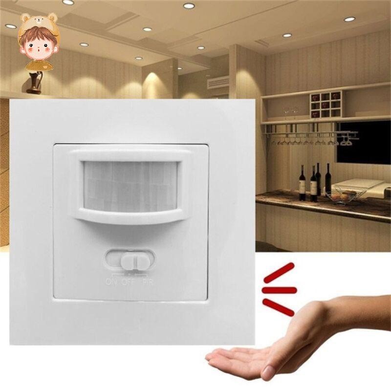 86 Type Ac 110V, 220V Two-Wire Infrared Human Body Induction + Ordinary ...
