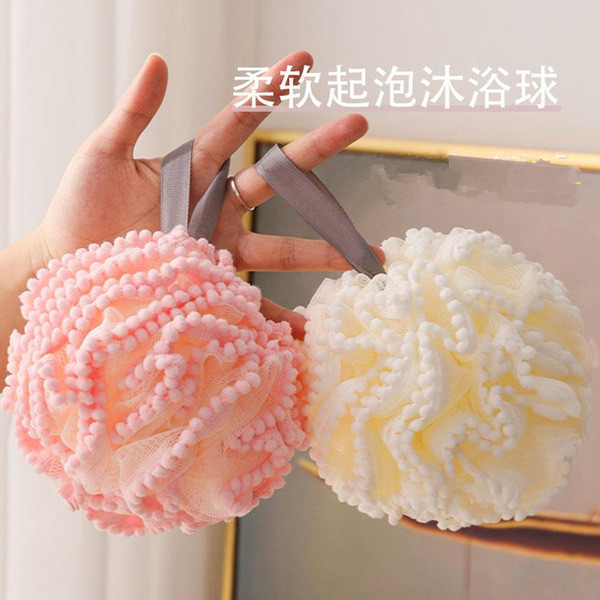 scrub a bath bath Mentol bunga mandi 60g besar tidak menyebarkan bola ...