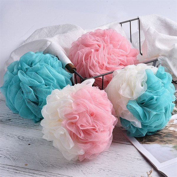 scrub a bath 搓澡 Bom mandi, bom mandi berganda besar, menggosok bunga ...