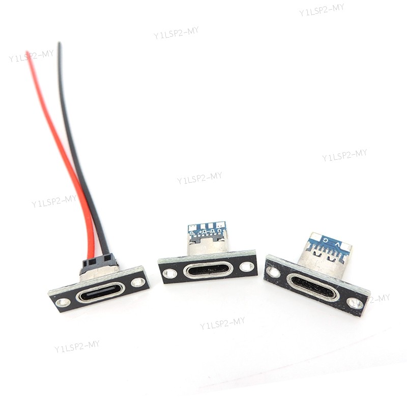 2Pin 4Pin TYPE-C female charging Jack 2 solder joint USB-C Micro belt ...