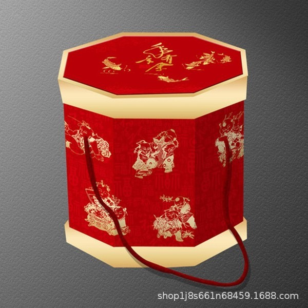 新年禮盒包裝盒2025 新年礼盒2025 Pembungkusan kotak hadiah Tahun Baru 2025 Hadiah ...