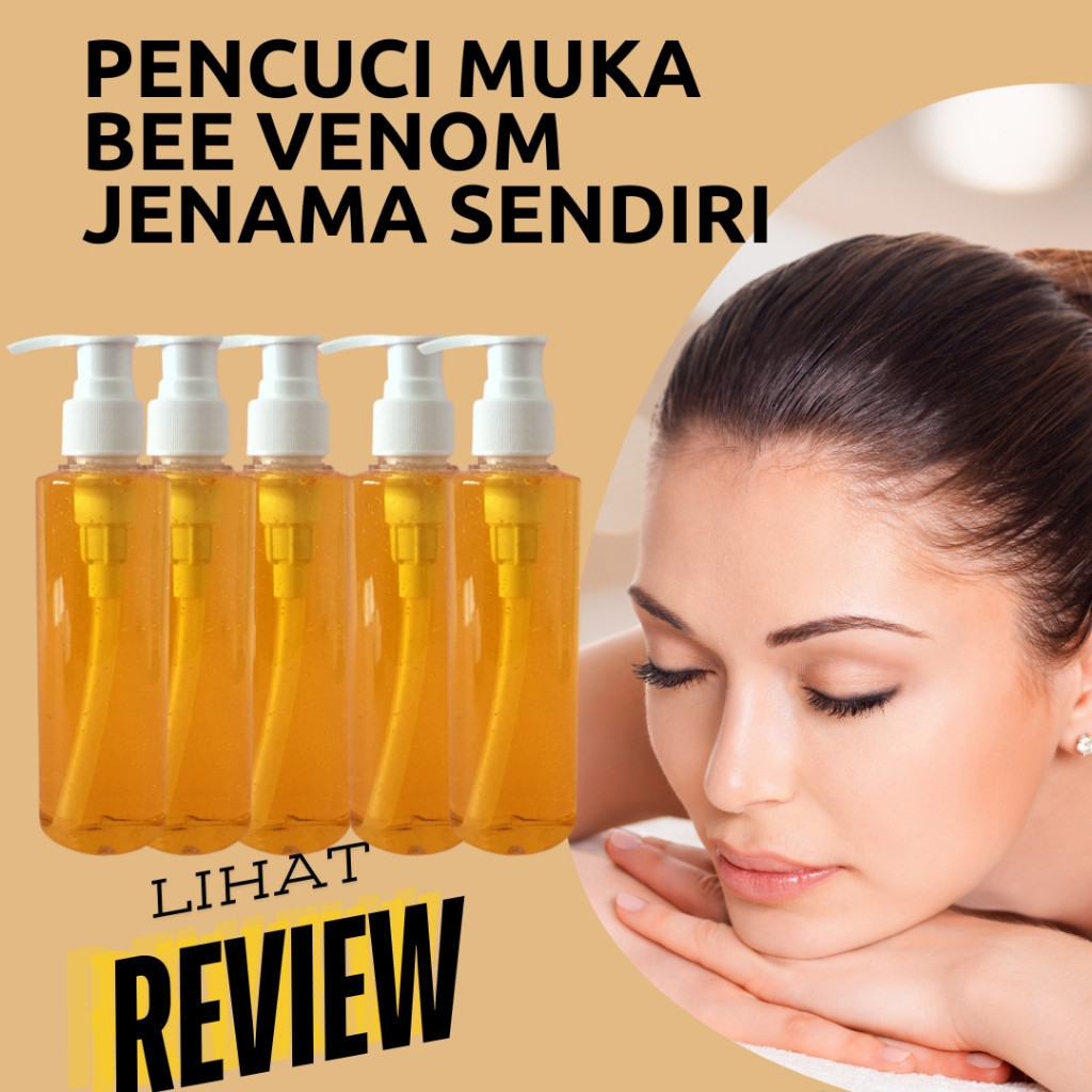 Bee venom cleanser Lulus Kkm/Labtest/Halal kilang Gmp dijamin selamat ...
