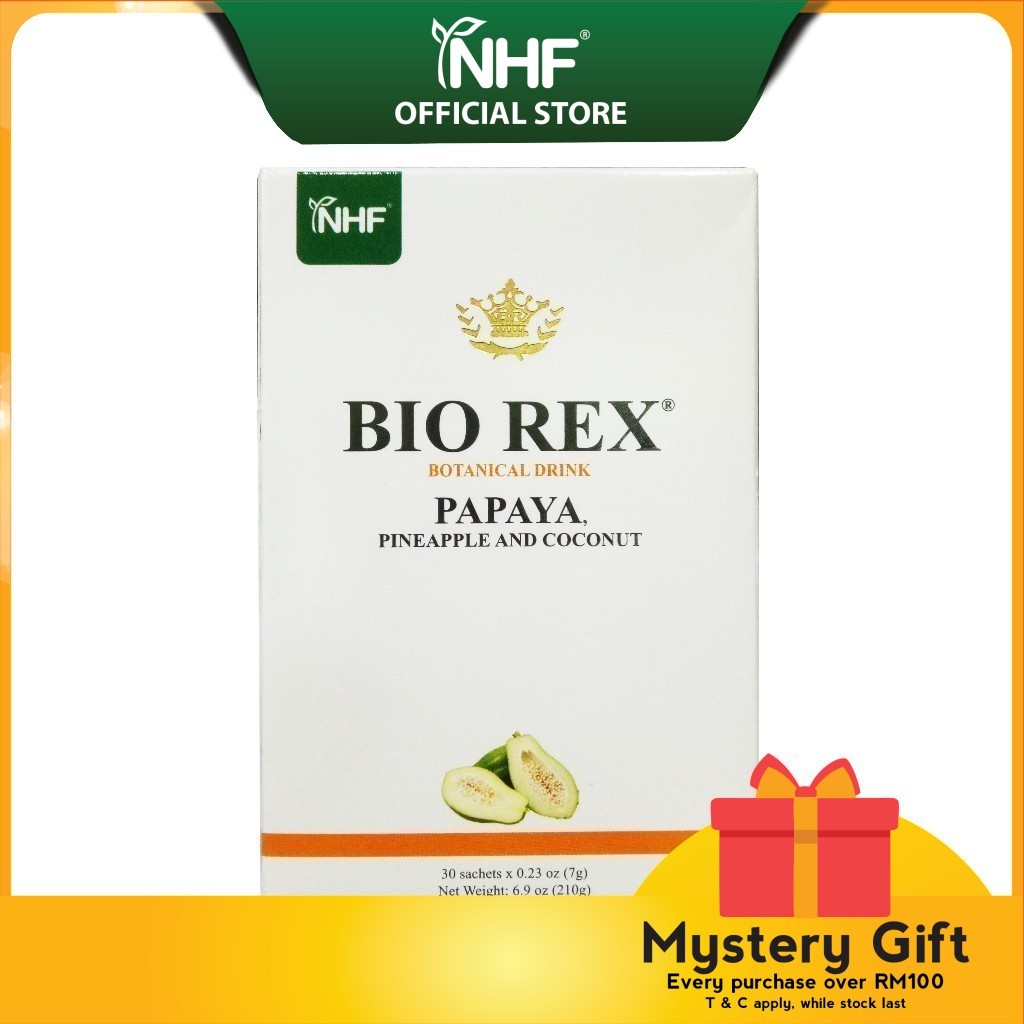 NHF Bio Rex Papaya (15/30 Sachets) | Shopee Malaysia