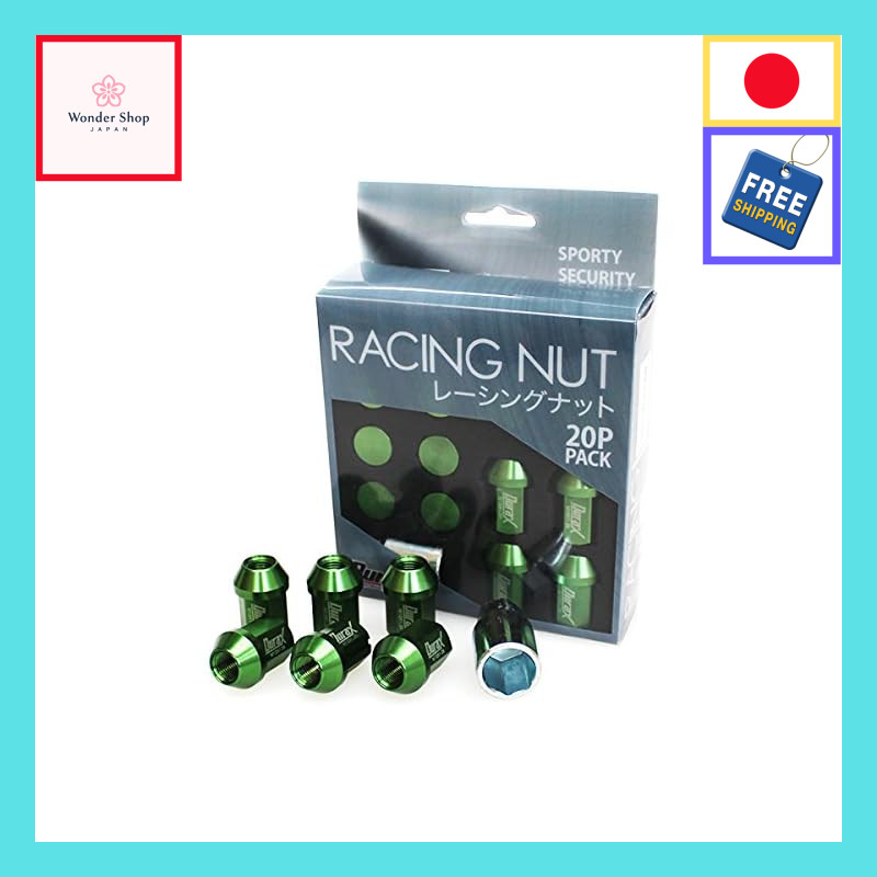 Durax Lightweight Aluminum Racing Wheel Nuts M12 P1.25 Short Type Lock ...