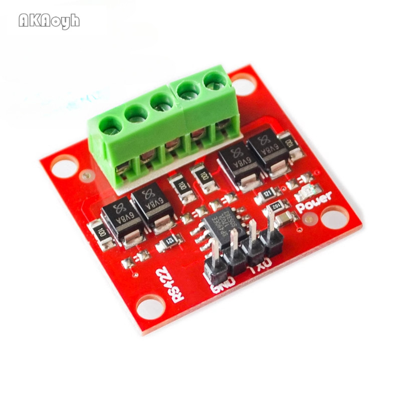 RS422 Interchangeable TTL Two-Way Signal Module Full Dual Industry 422 to Microcontroller UART ...