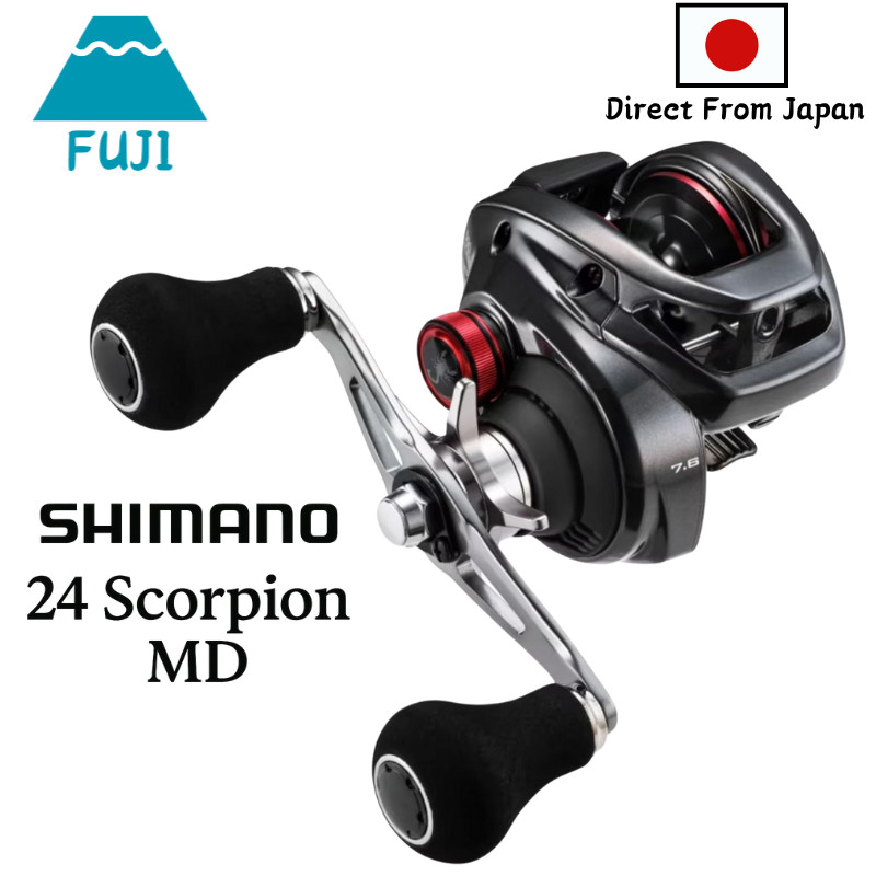 Shimano 24 Scorpion MD Baitcasting Reel (Right/Left Handed) | Shopee ...