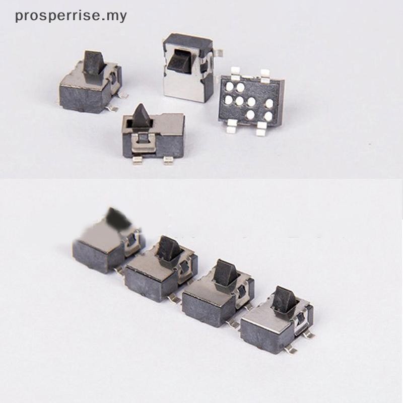[prosperrise] 10pcs 4 Pin Mini Slide Reset Micro Toggle Switch Miniature Humidifier Detection ...